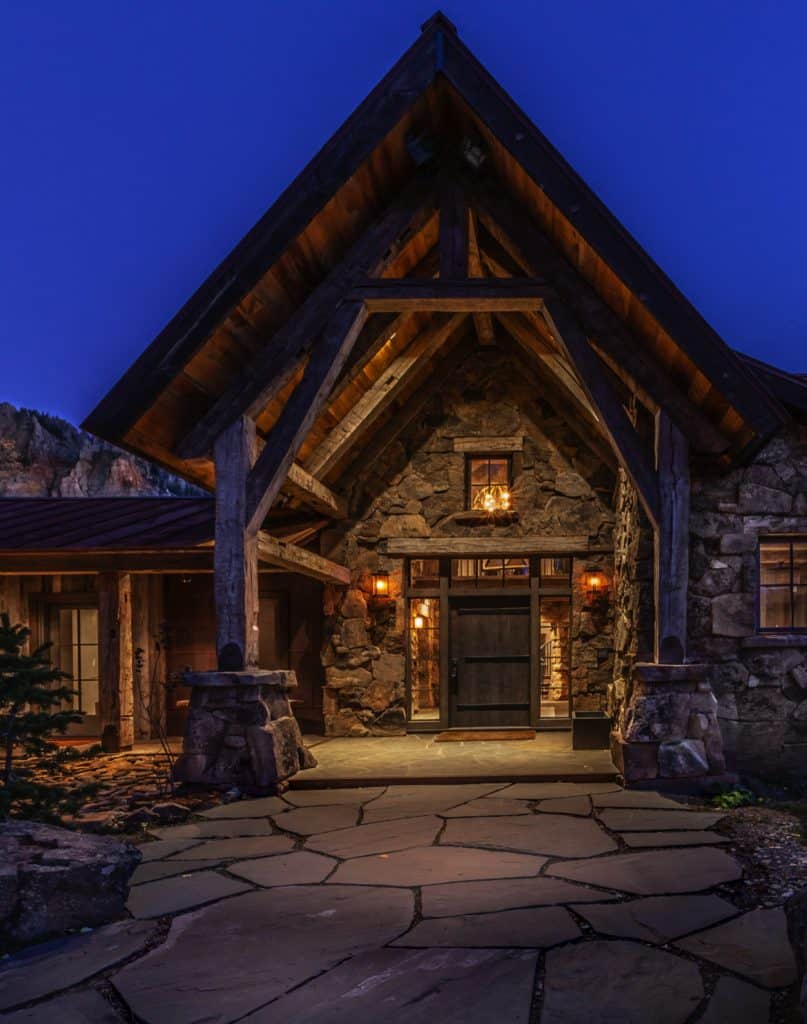 A gorgeous rustic-modern cabin inspired by Colorado’s Rocky Mountains