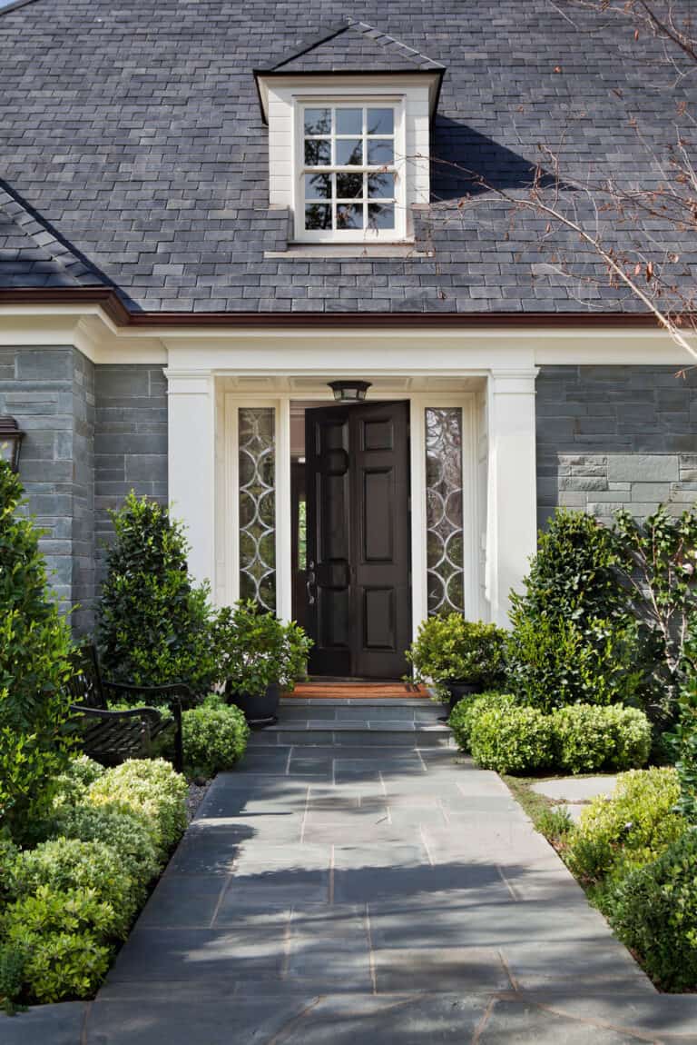 Inside a gorgeous French bluestone manor house in Southern California