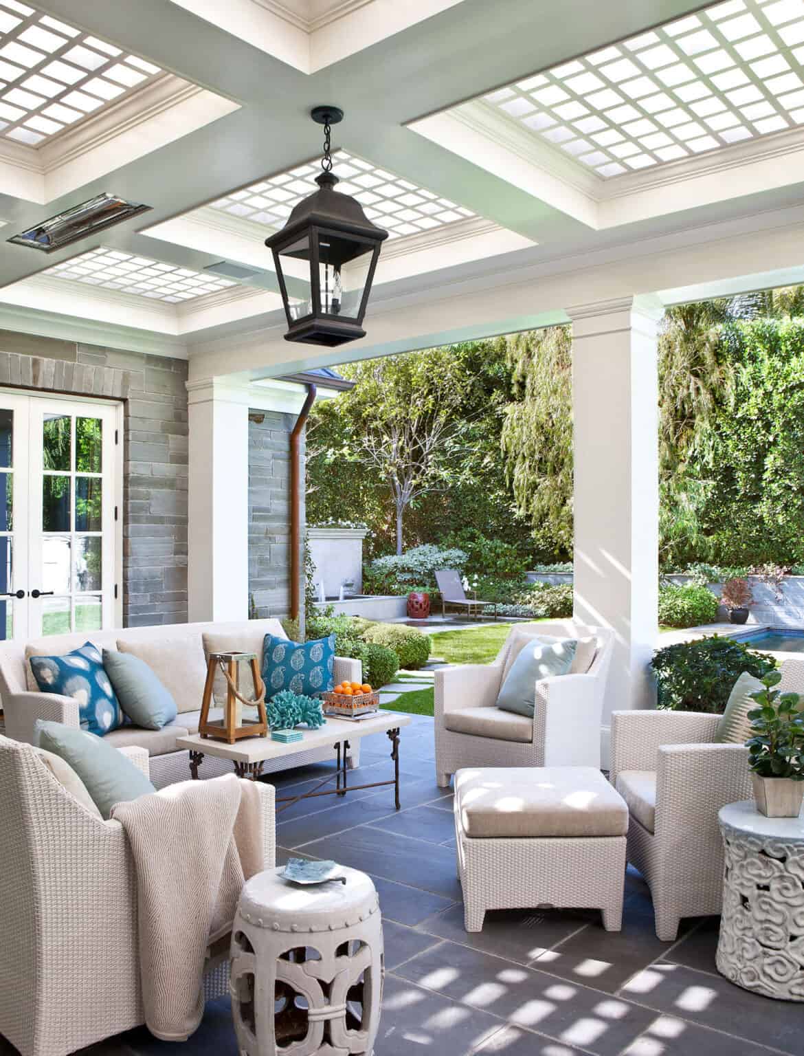Inside a gorgeous French bluestone manor house in Southern California