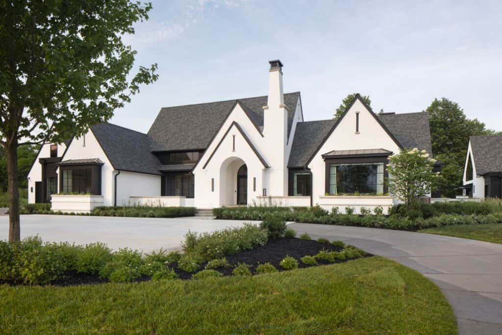 A modern European home designed for luxury entertaining in Minnesota