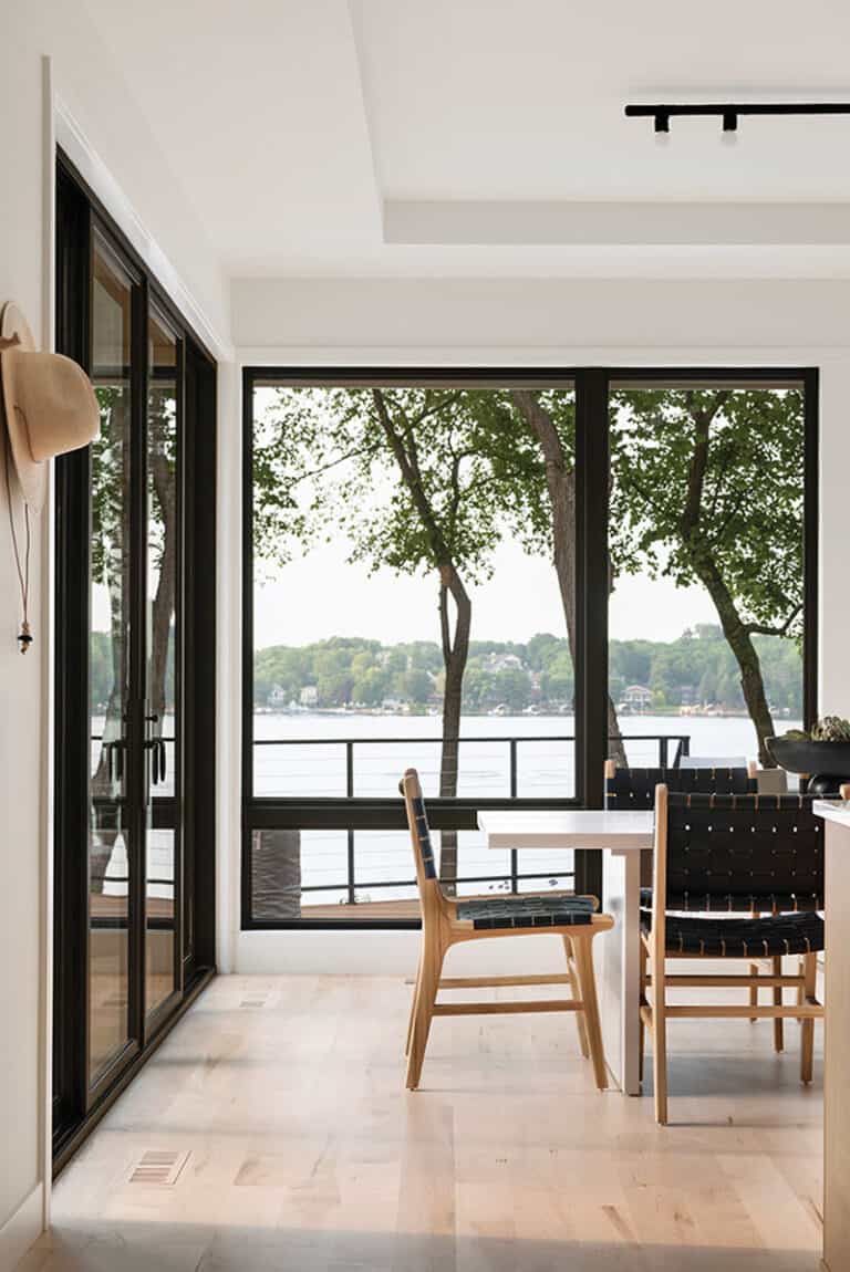 An inviting multi-level home with a west coast vibe on Lake Minnetonka
