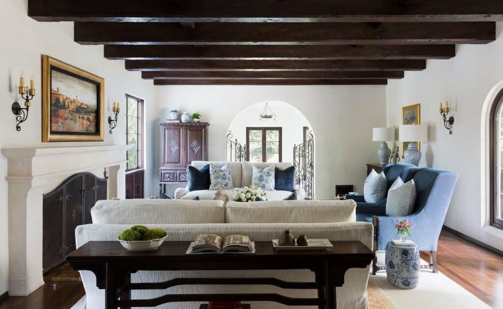 Tour this stunning Spanish house renovation in La Cañada, California