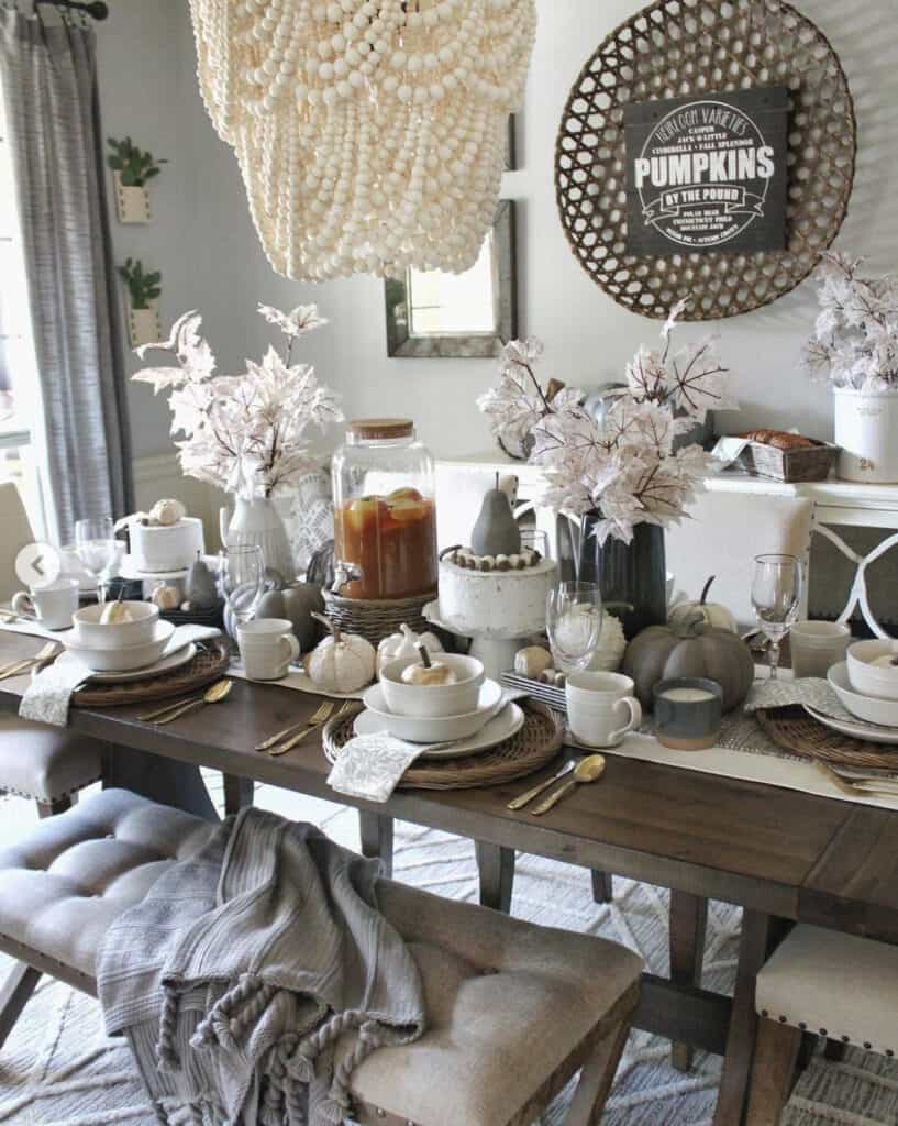 21 Of The Most Stunningly Beautiful Fall Table Setting Ideas