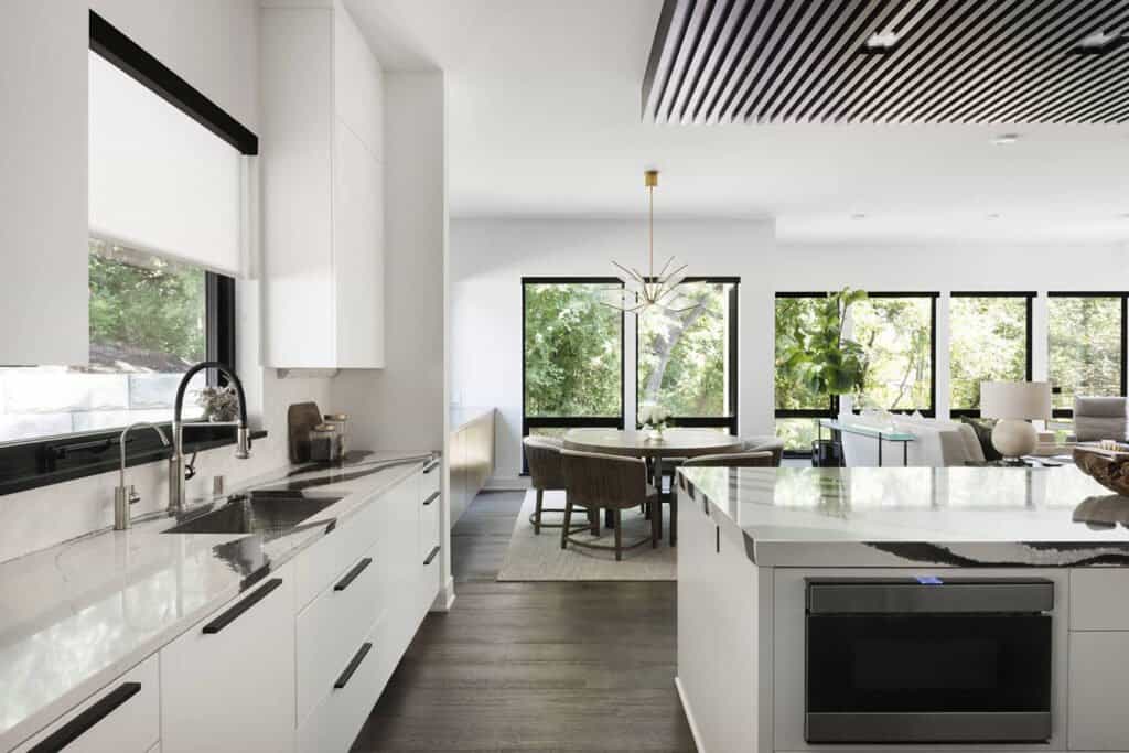 Inside a modern dream home in Minnesota that is surprisingly inviting