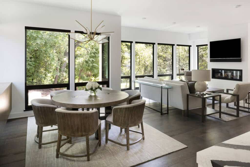 Inside a modern dream home in Minnesota that is surprisingly inviting