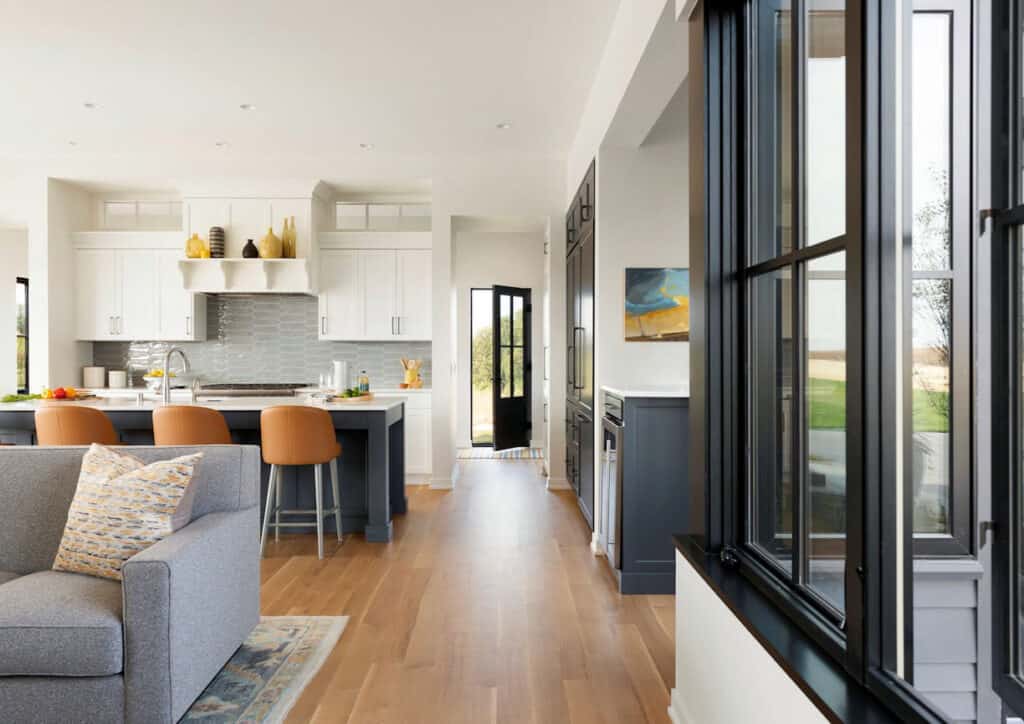 Step inside a beautiful prairie style home inspired by nature in Minnesota