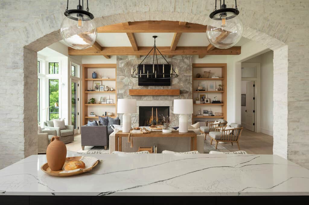 Tour this amazing farmhouse style luxury home on Lake Minnetonka