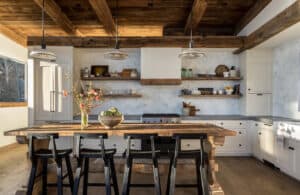 A magnificent lakeside barn house with sweeping views over Donner Lake