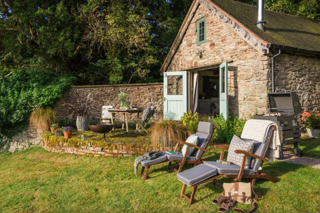 A charming ivy clad stone cottage offers tranquility in Worcestershire