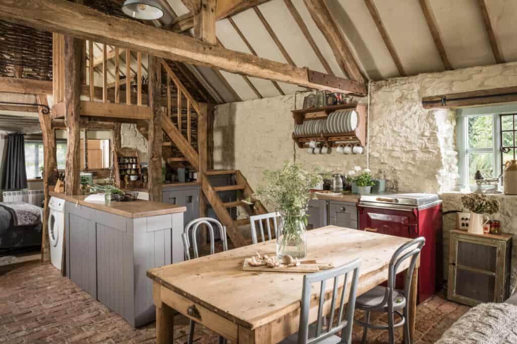 A charming ivy clad stone cottage offers tranquility in Worcestershire