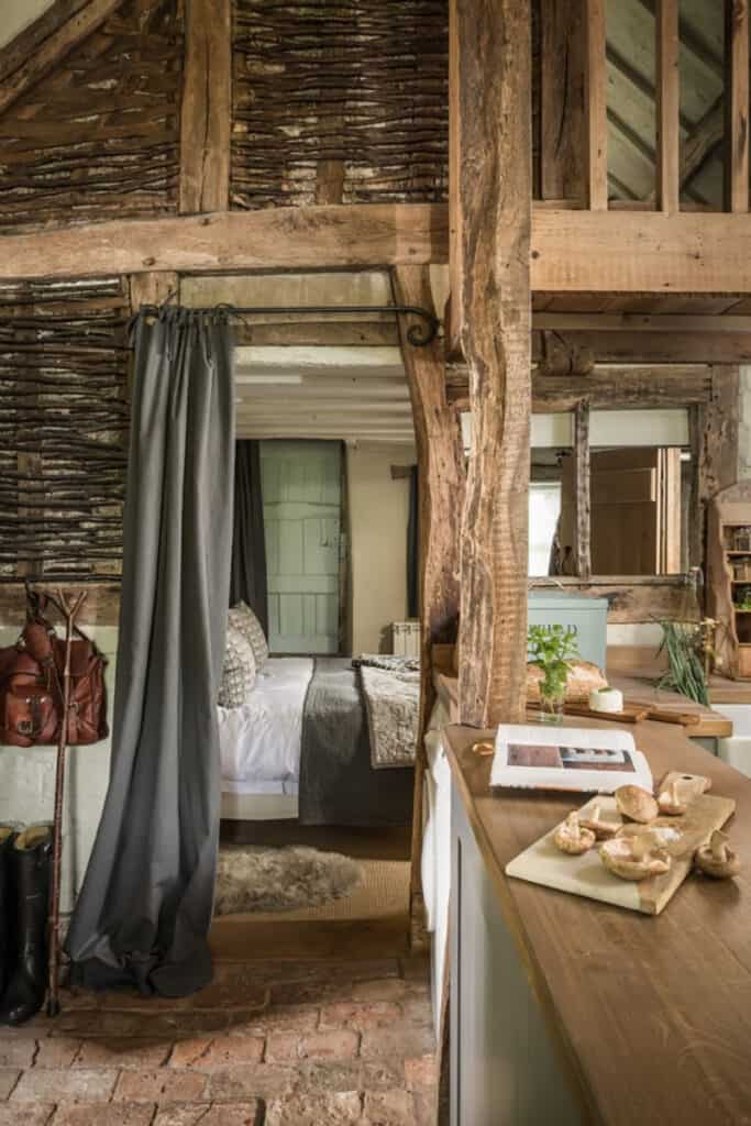 A charming ivy clad stone cottage offers tranquility in Worcestershire