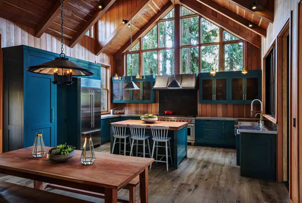 Summer camp inspired cabin immersed in a majestic grove of Redwoods