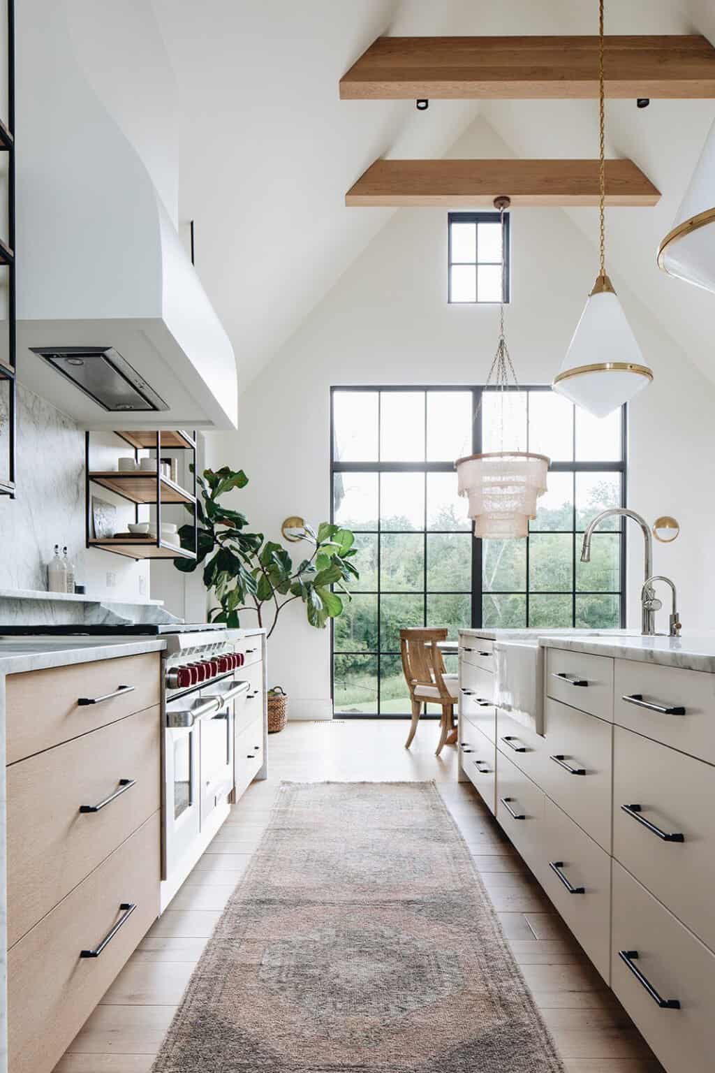 A stunning Belgian farmhouse style with a contemporary twist in Chicago