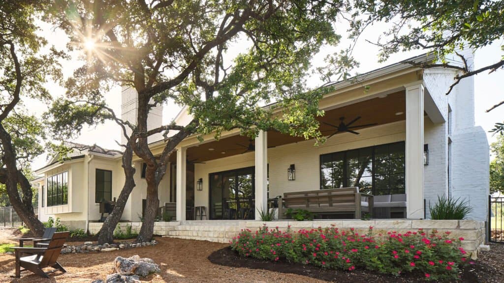 Tour a striking traditional home with east coast inspired elements in Texas