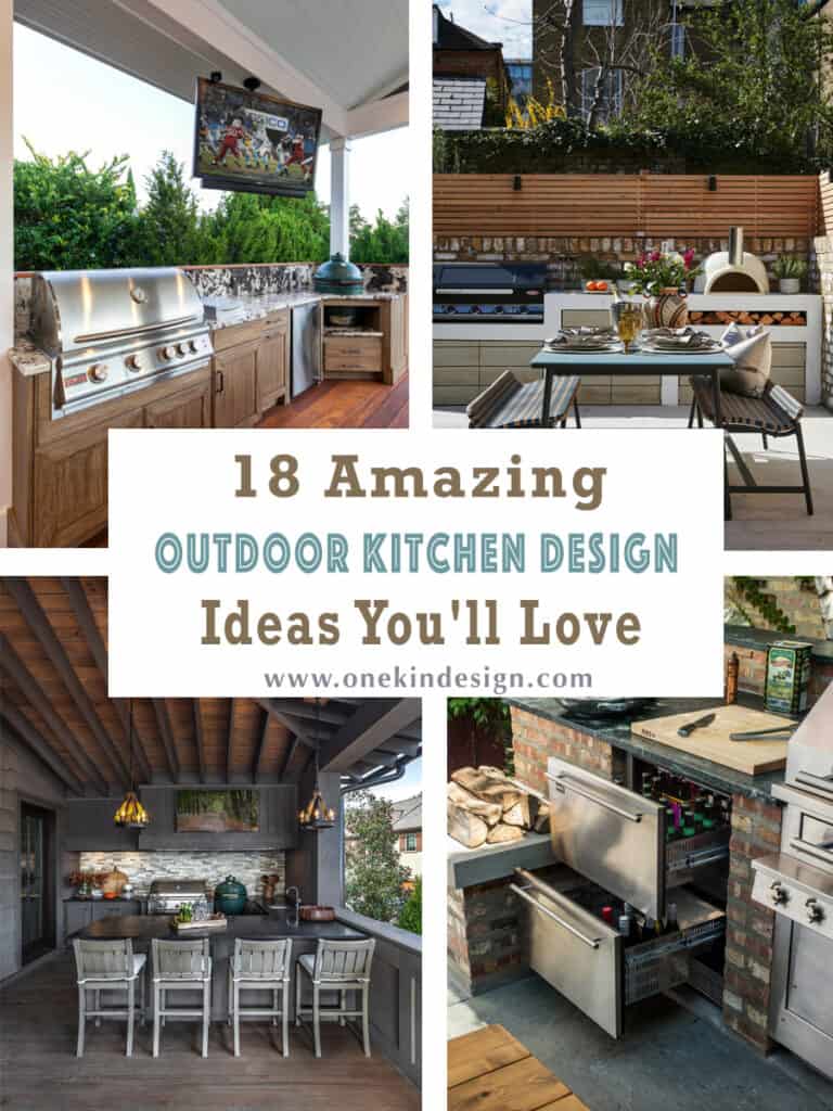 18 Most Amazing Outdoor Kitchen Design Ideas You'll Love
