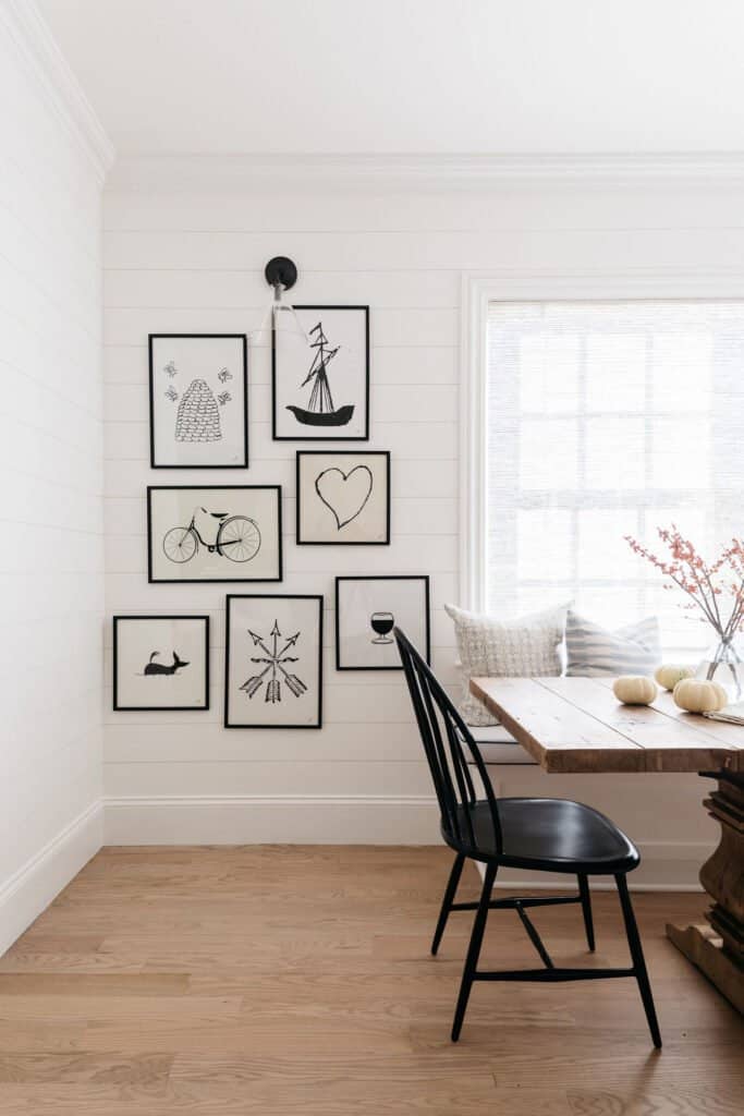 Step inside a fabulous New England style home with major coastal vibes