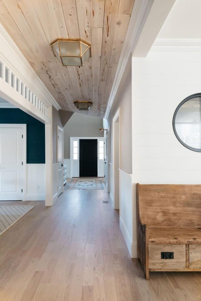 Step inside a fabulous New England style home with major coastal vibes