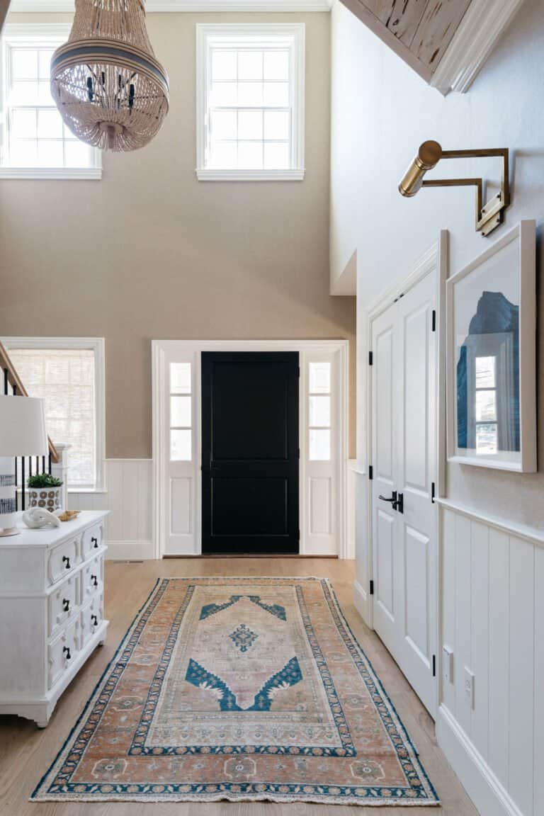 Step inside a fabulous New England style home with major coastal vibes