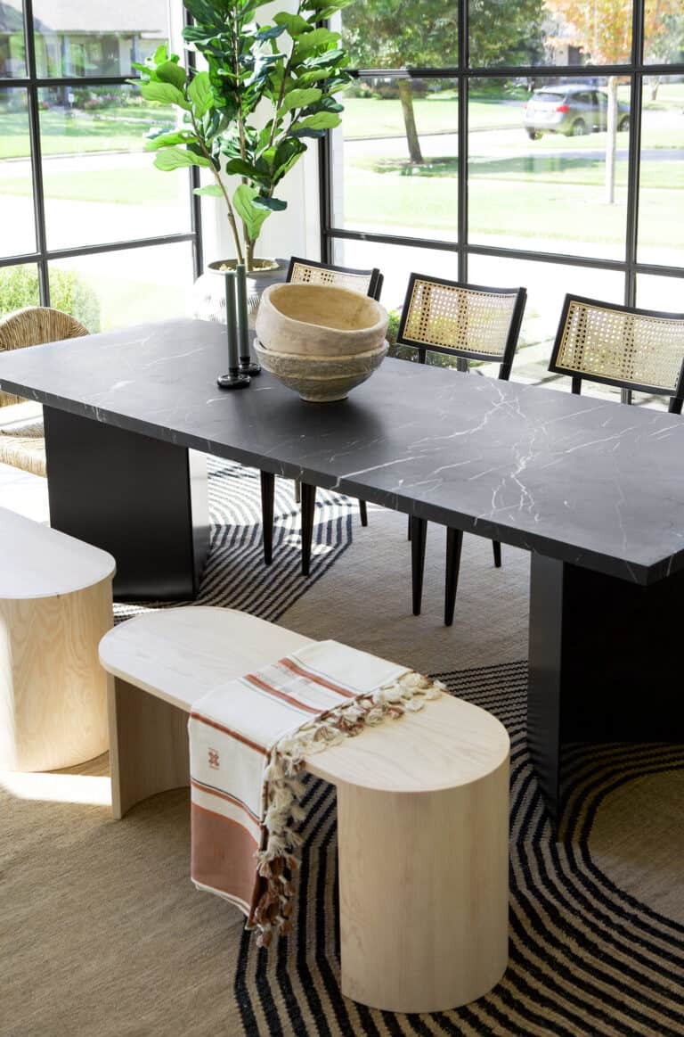 Step inside a modern home for relaxed family living in Dallas, Texas