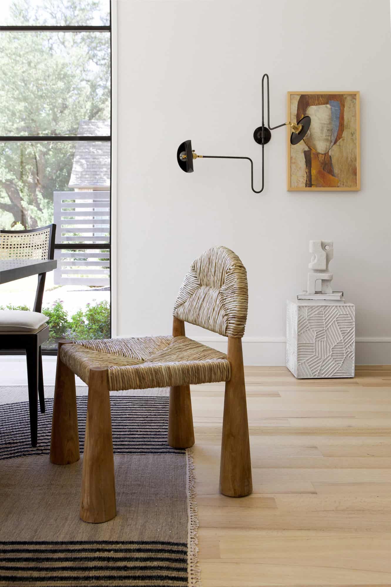 Step inside a modern home for relaxed family living in Dallas, Texas