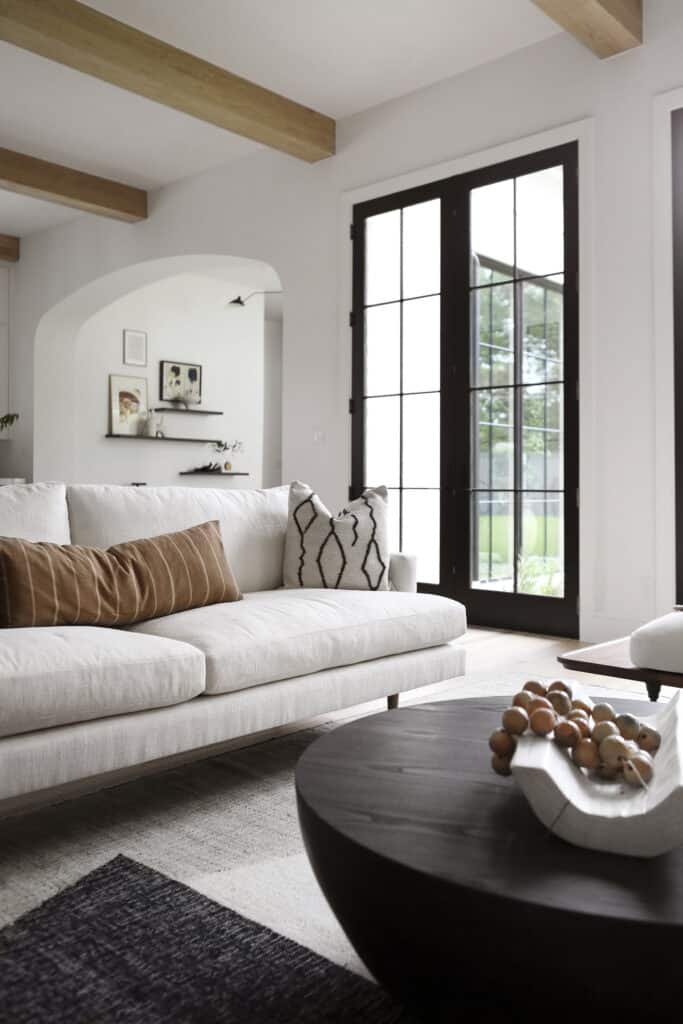 Step inside a modern home for relaxed family living in Dallas, Texas