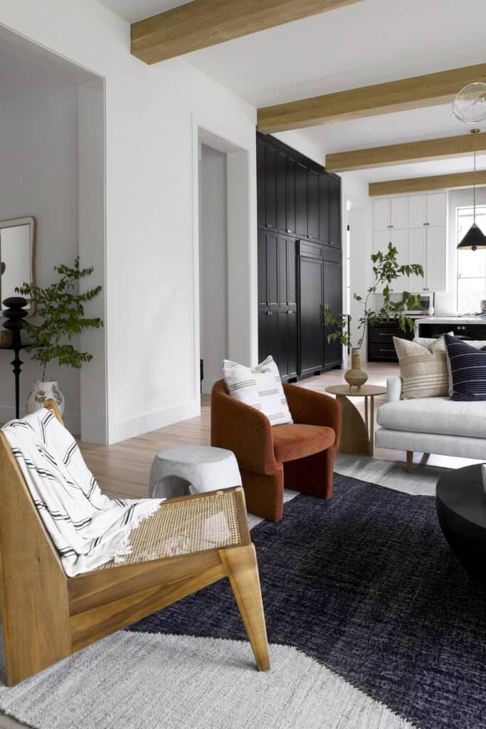 Step inside a modern home for relaxed family living in Dallas, Texas