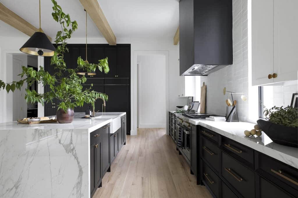 Step inside a modern home for relaxed family living in Dallas, Texas