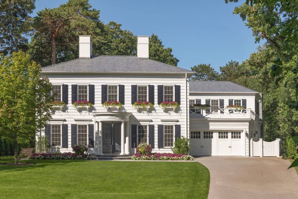 Inside a Georgian Colonial style home with stunning details in Minnesota