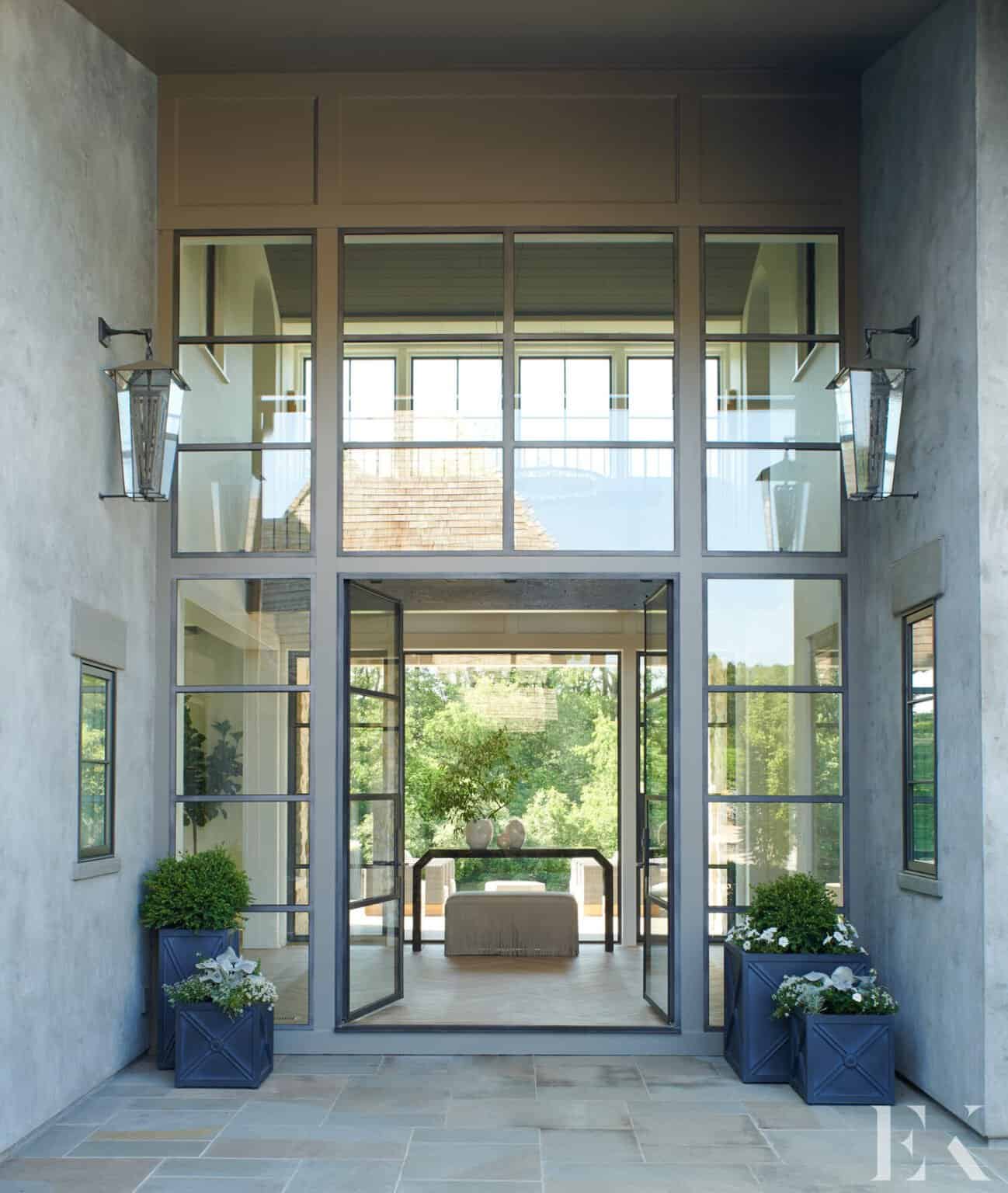 Modern farmhouse estate in Michigan has the most dreamy living spaces
