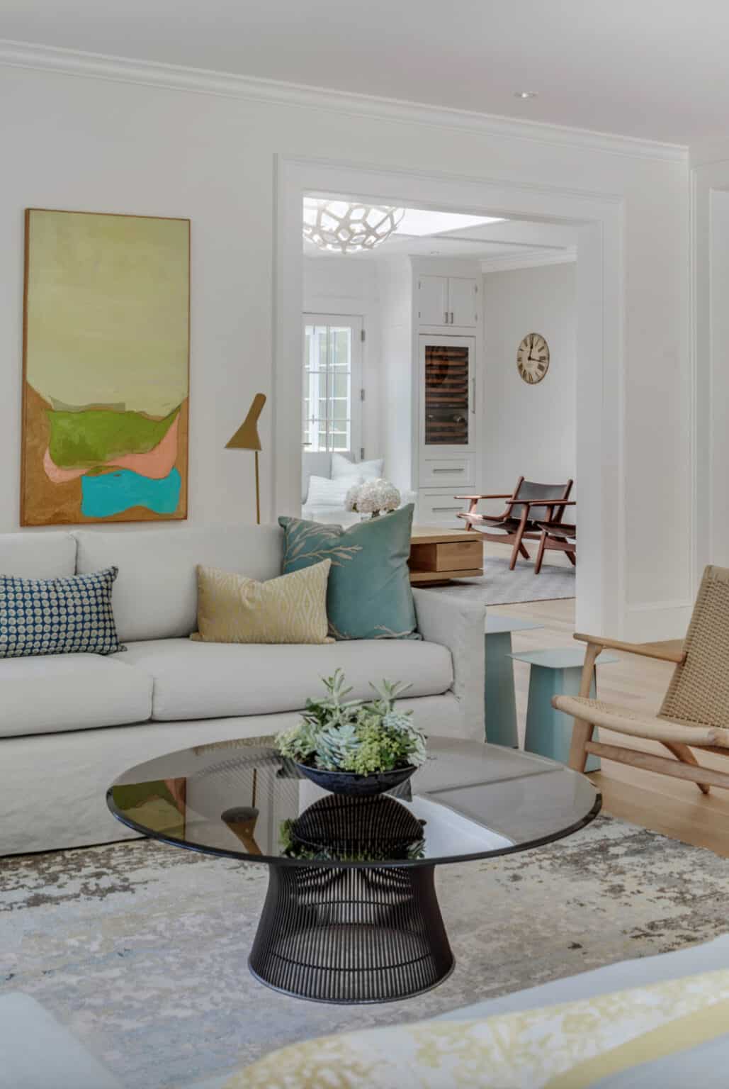 This East Coast shingle style home gets a bright and airy makeover