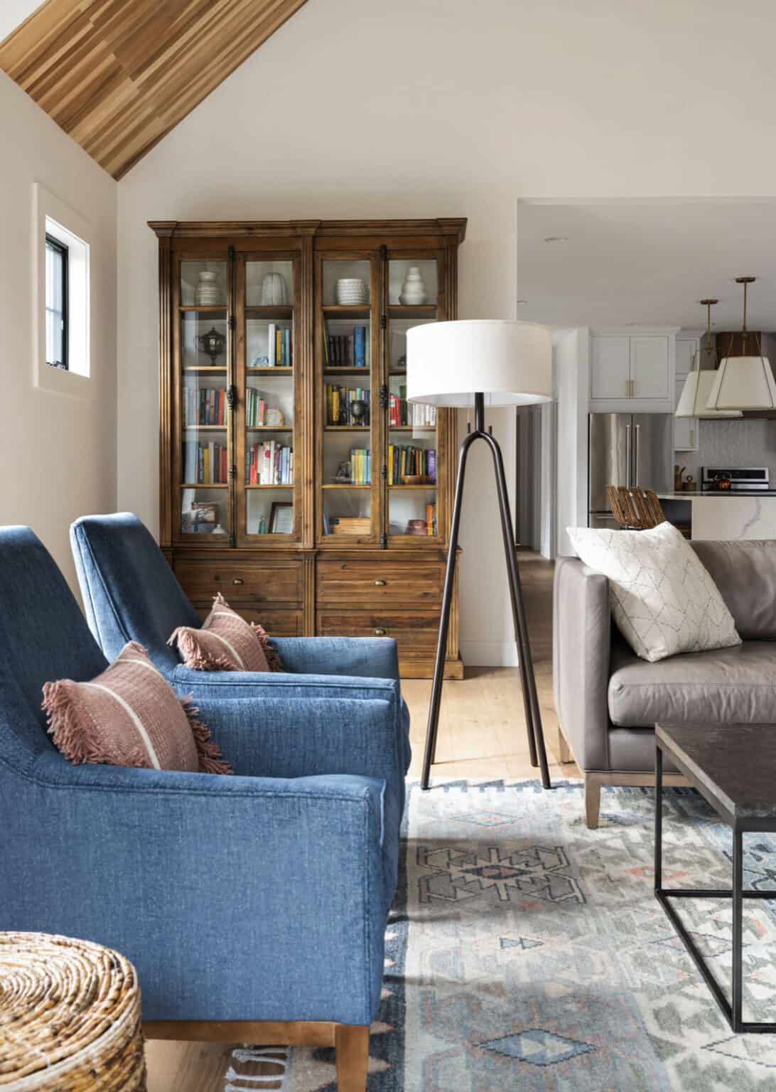 A split-level modern farmhouse gets fabulous makeover in Massachusetts