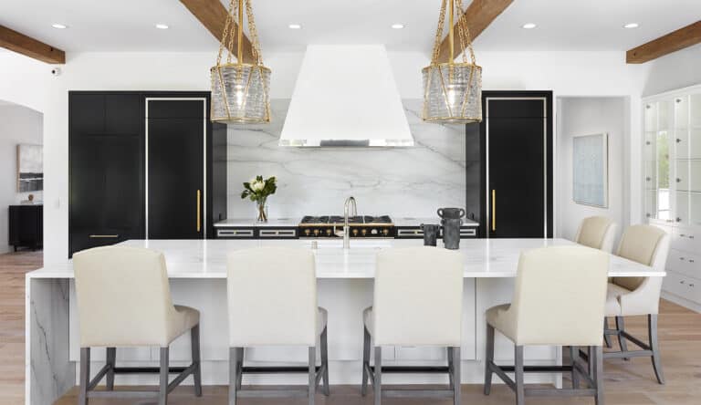 Inside a breathtaking Cape Dutch inspired home tour in Minnesota