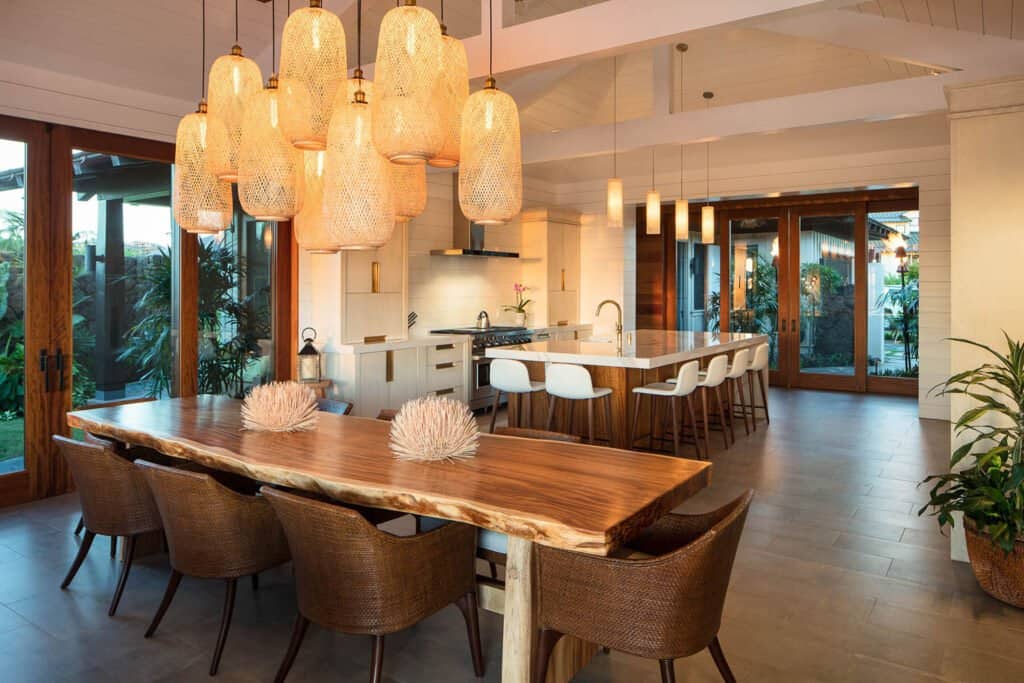 This amazing Hawaii beach house is designed for indoor outdoor living
