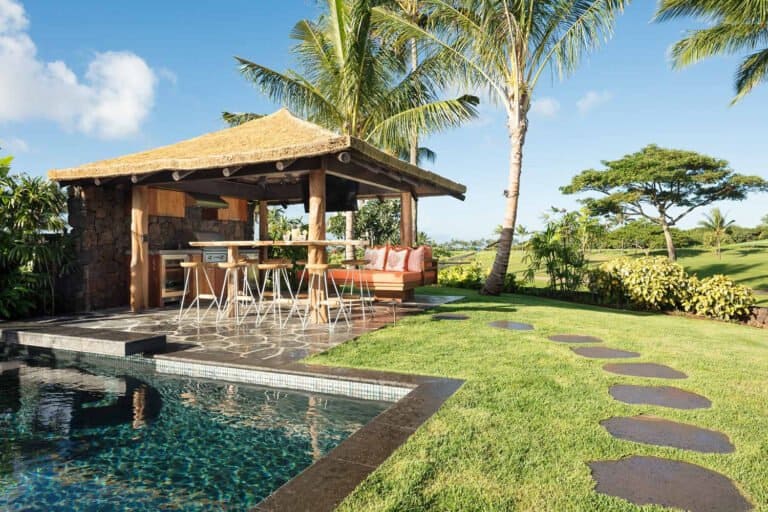 This amazing Hawaii beach house is designed for indoor outdoor living