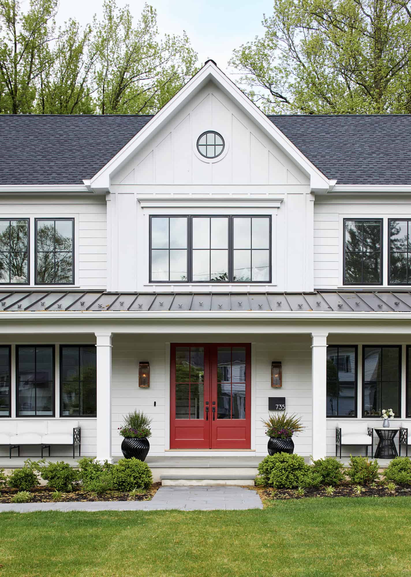 See inside this inviting home with a modern farmhouse feel in New Jersey