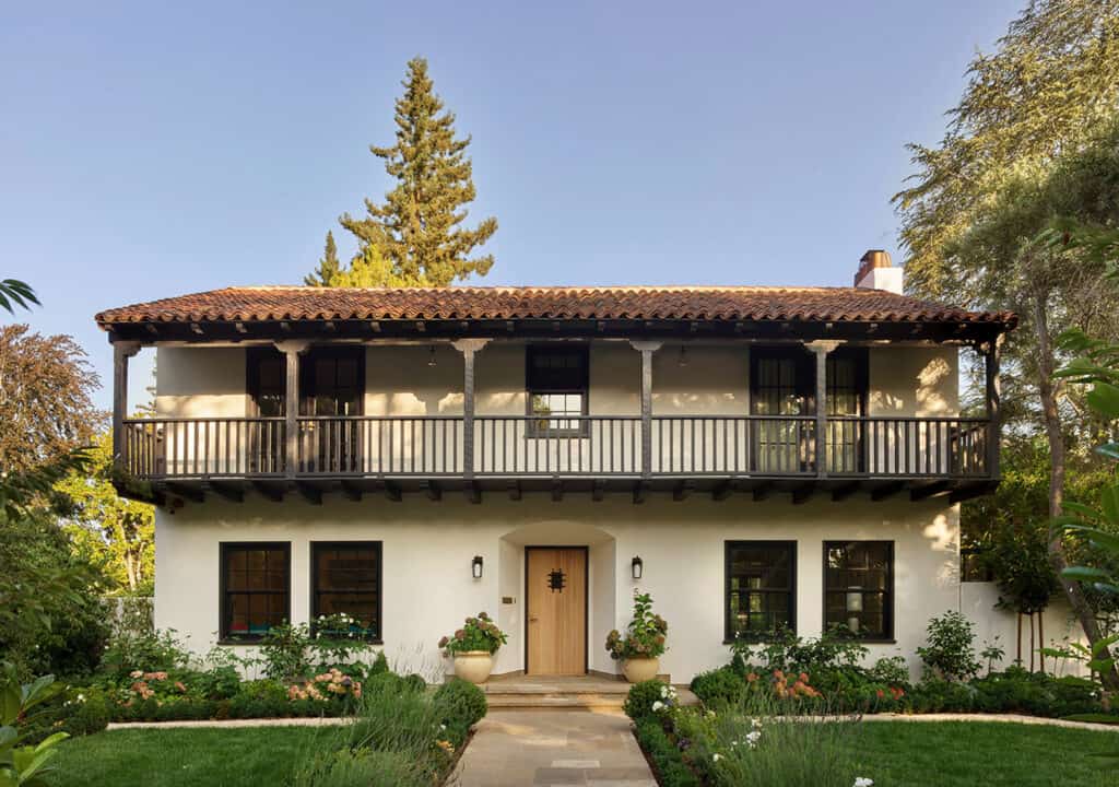 A historic Monterey Colonial home in Palo Alto gets a charming update