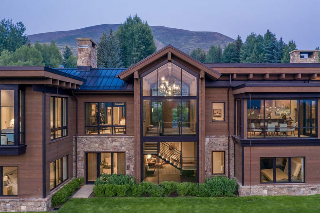 Step into this breathtaking Sun Valley mountain house wrapped in beauty