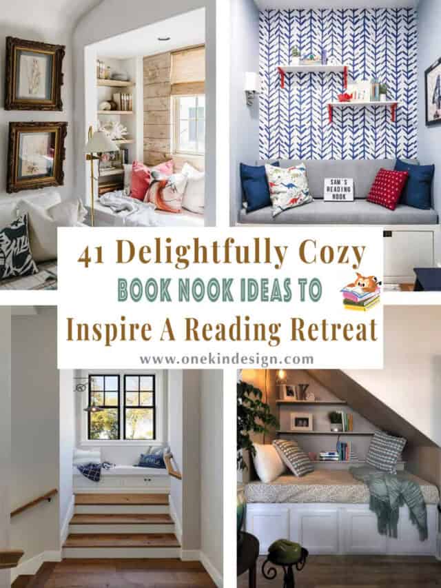 41 Delightfully Cozy Book Nook Ideas To Inspire A Reading Retreat