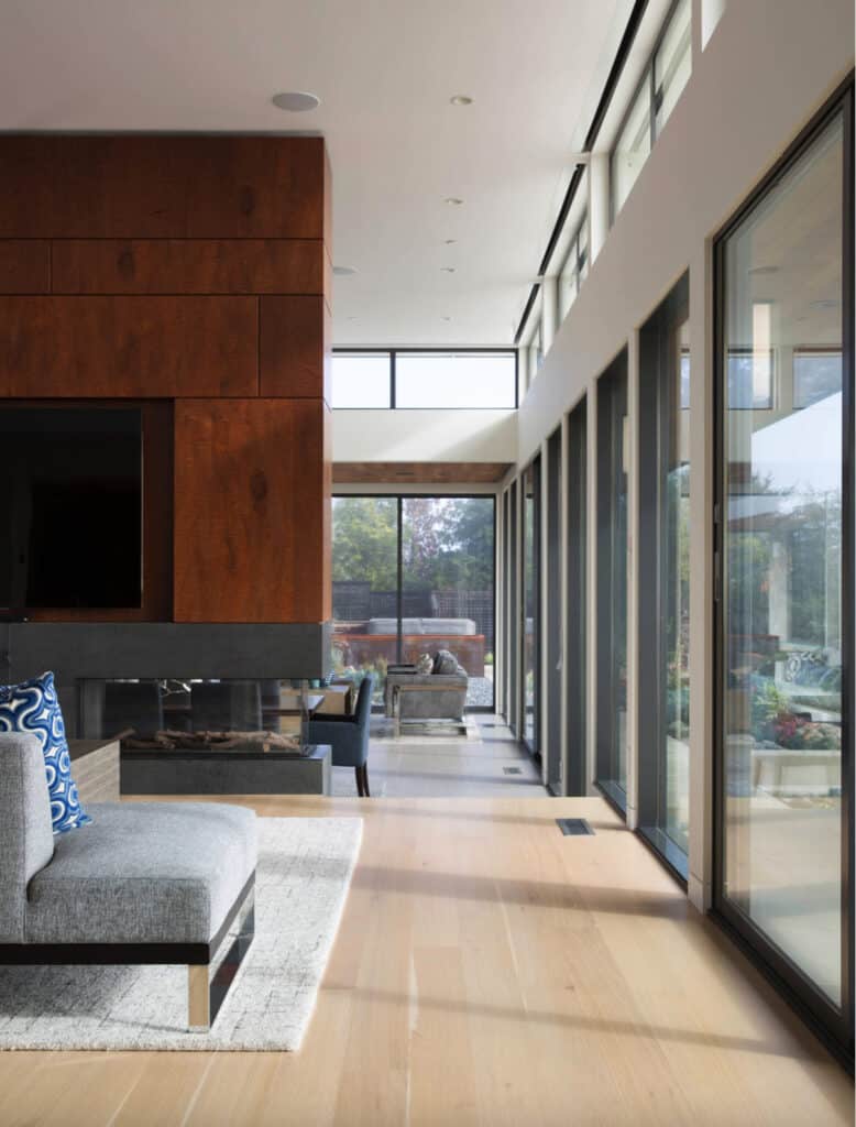 A modern home in Marin County gets a bright and airy makeover