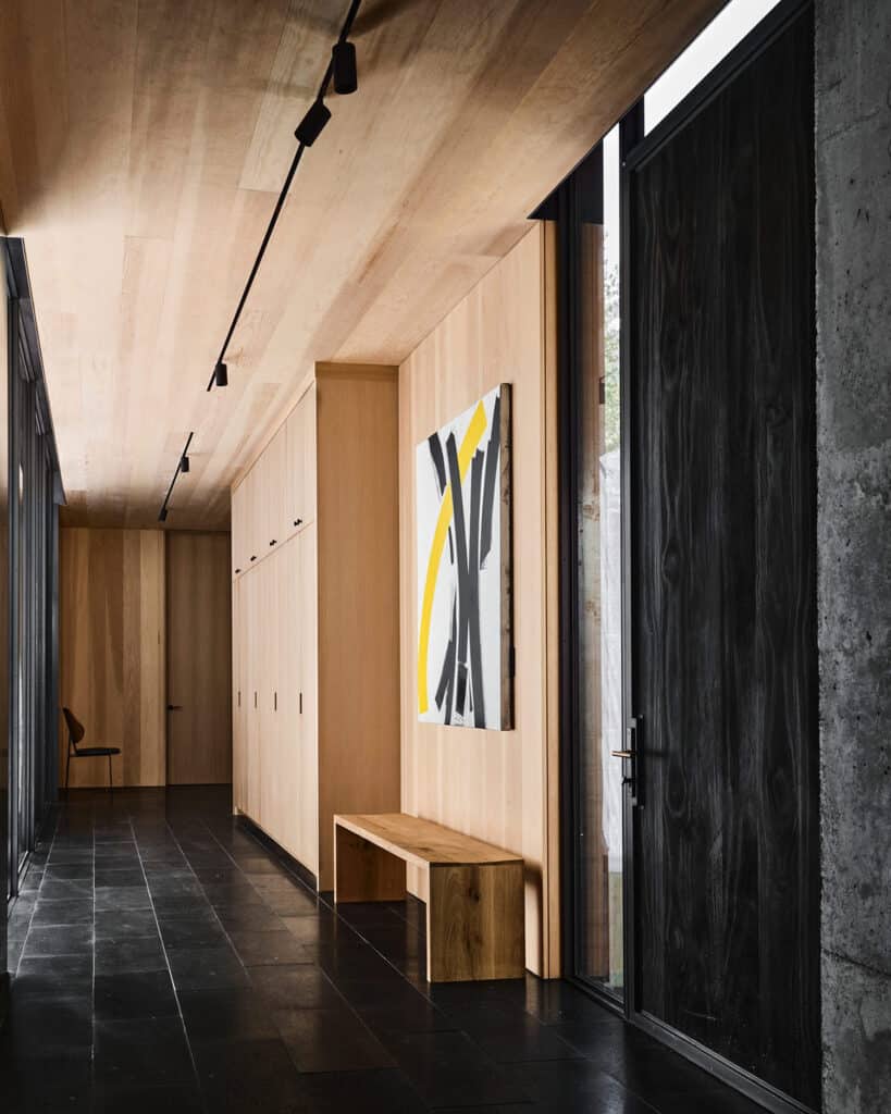 Amazing concrete mountain retreat in the Sierra Nevada Mountains