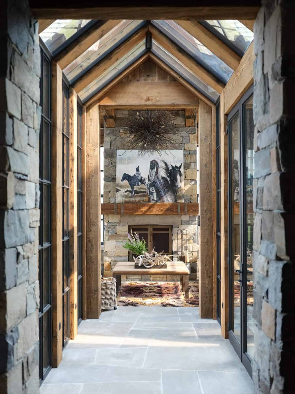 A Mountain modern home with marvelous views of Big Sky, Montana