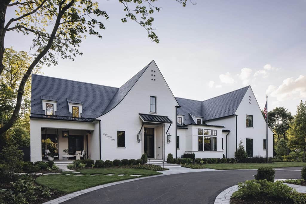 Inside a gorgeous home with inviting details in the Chicago suburbs
