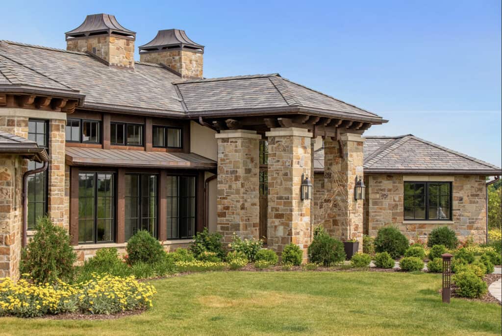 See this incredible Tuscany inspired home on a winery estate in Minnesota
