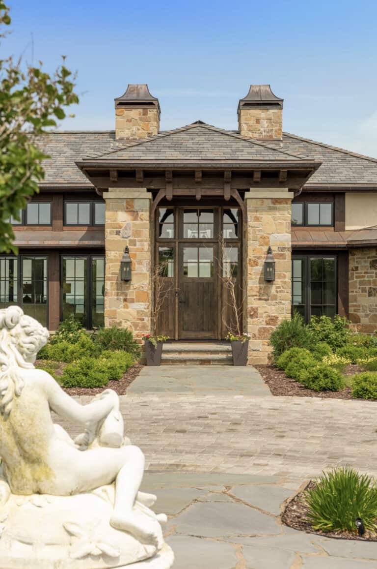 See this incredible Tuscany inspired home on a winery estate in Minnesota
