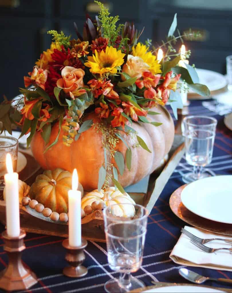 20 Most Creative Pumpkin Centerpiece Ideas To Try This Fall
