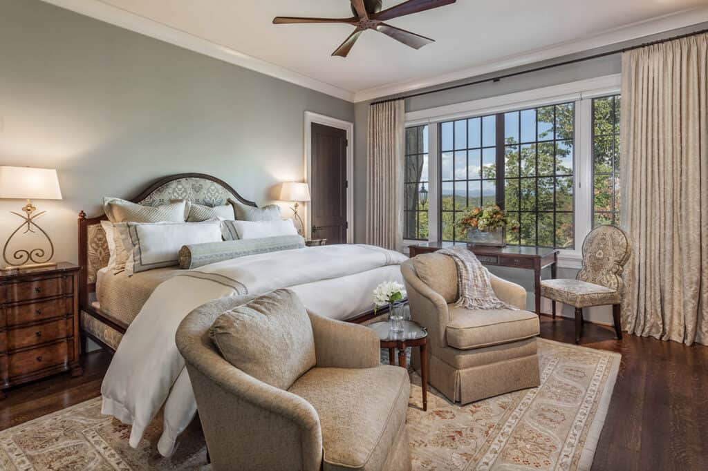 An absolutely stunning English Manor home overlooking Lake Keowee