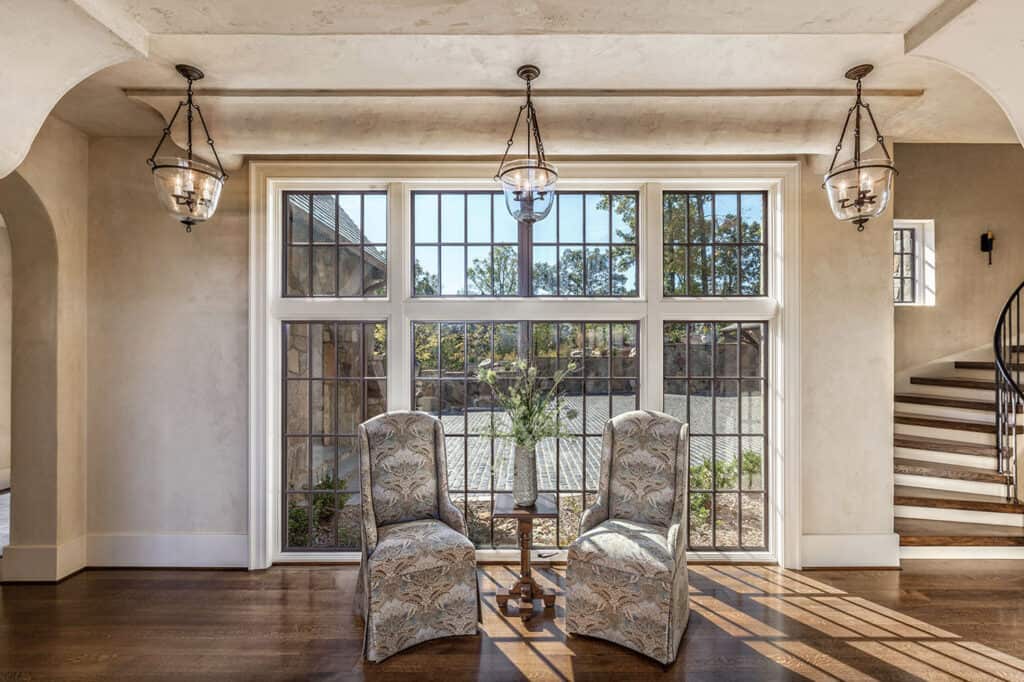 An absolutely stunning English Manor home overlooking Lake Keowee