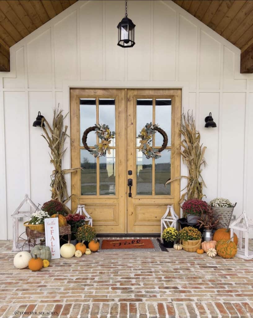 18 Fall Front Door Decor Ideas That Are Insanely Inviting