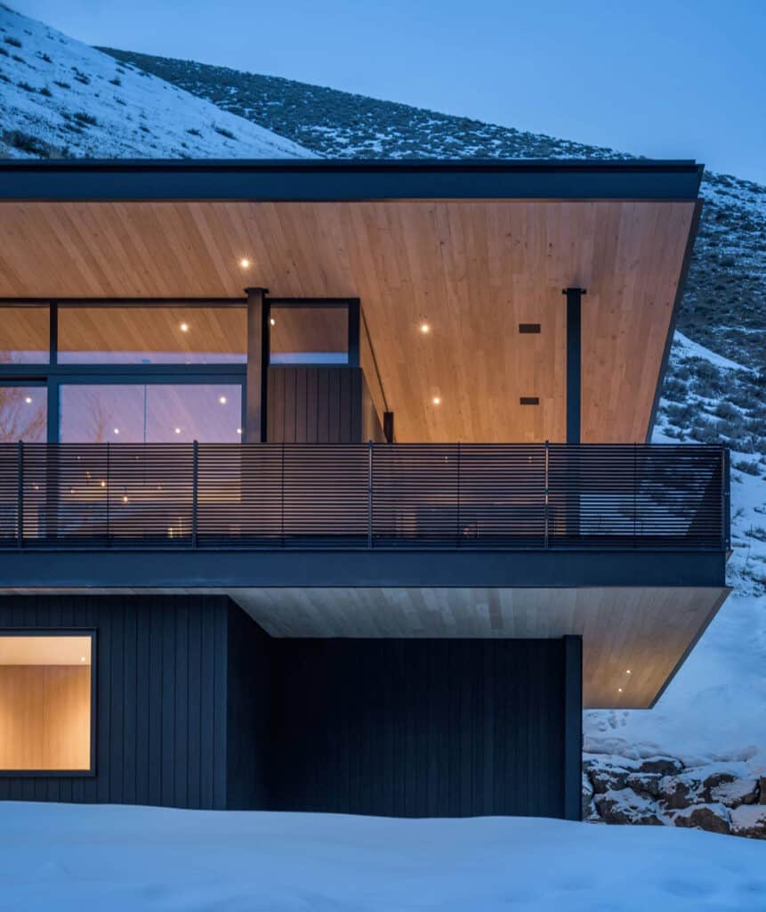 A modern mountain masterpiece in Sun Valley: Avalanche Chalet