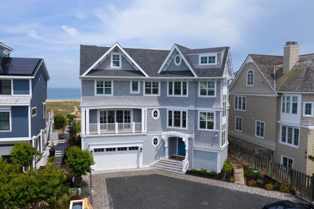 Step inside a delightful oceanfront beach house in Bethany Beach